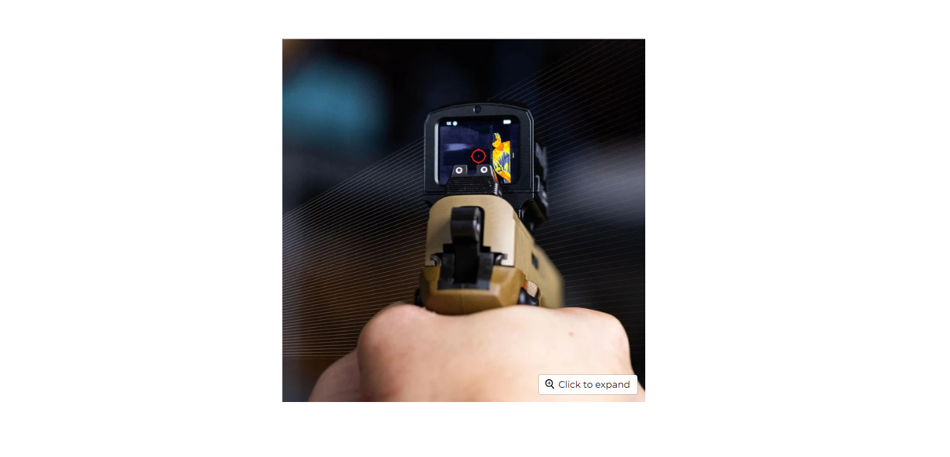 INFITAC Thermal Pistol Sights Fast Mini FMP13 FDE 3012 W/ 45 Degree ...